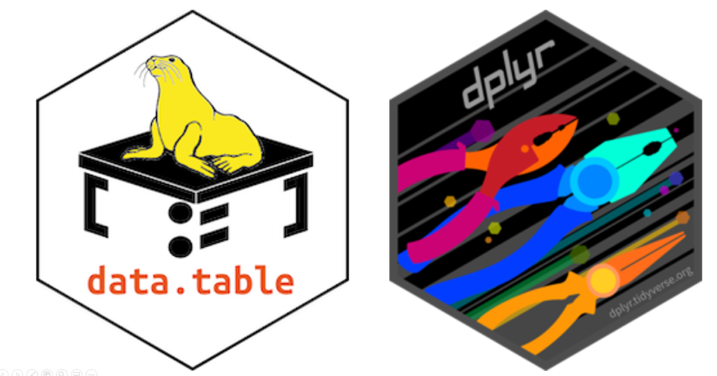 data.table dplyr hex logos | Statistik Dresden data.table dplyr hex logos | Statistik Dresden